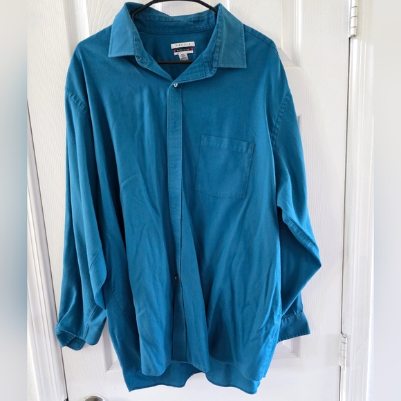 Van Heusen | Shirts | Mens Teal Buttonup Dress Shirt | Poshmark